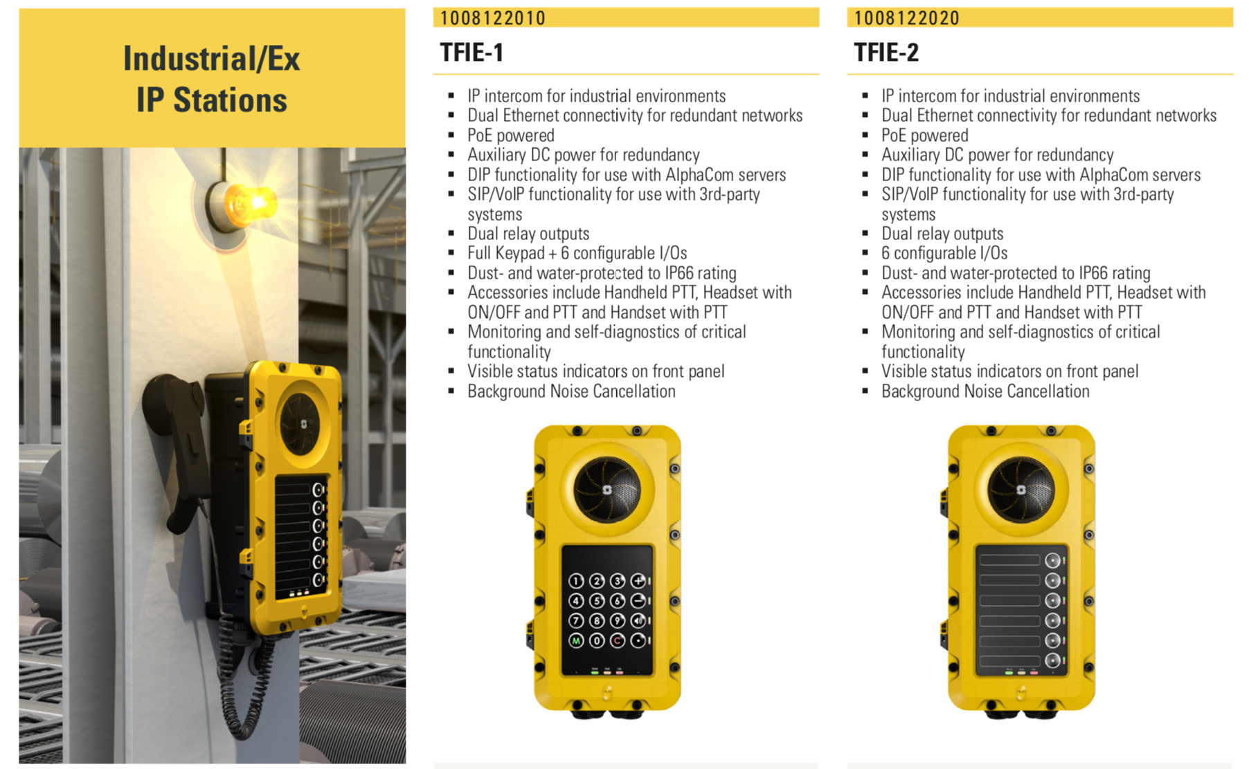 Industrial Intercom - TARASEA Marine Solutions
